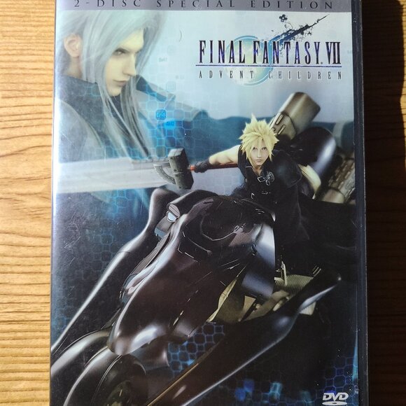 Media | Final Fantasy Vii Advent Children 2 Disc Dvd As Is | Poshmark